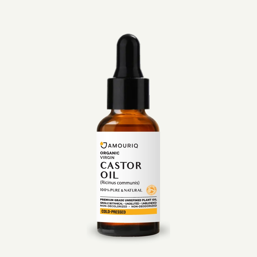 Castor Oil Organic USDA Virgin Cold-Pressed 100% Pure Hexane-Free ...